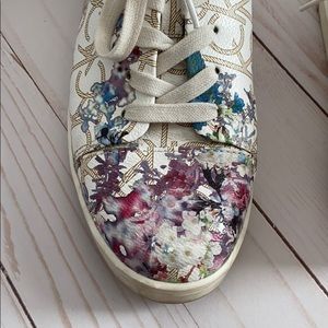 Calvin Klein | Shoes | Calvin Klein Floral Kicks | Poshmark